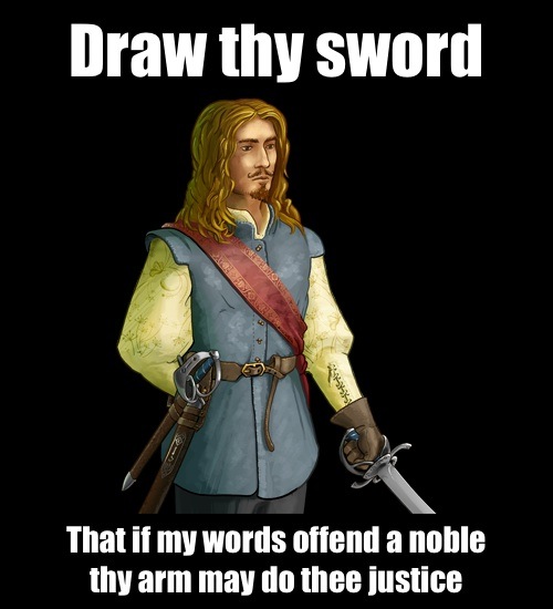 Draw thy sword - The Battle for Wesnoth Forums